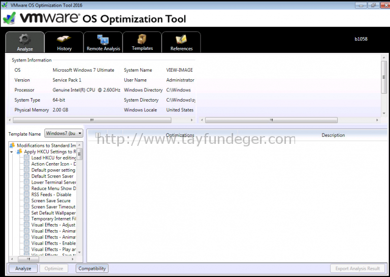 VMware OS Optimization Tool Nedir? | VMware Virtualization Blog
