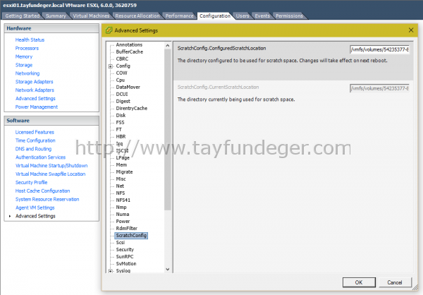 ESXi 6 Non-persistent storage uyarısı | VMware Virtualization Blog