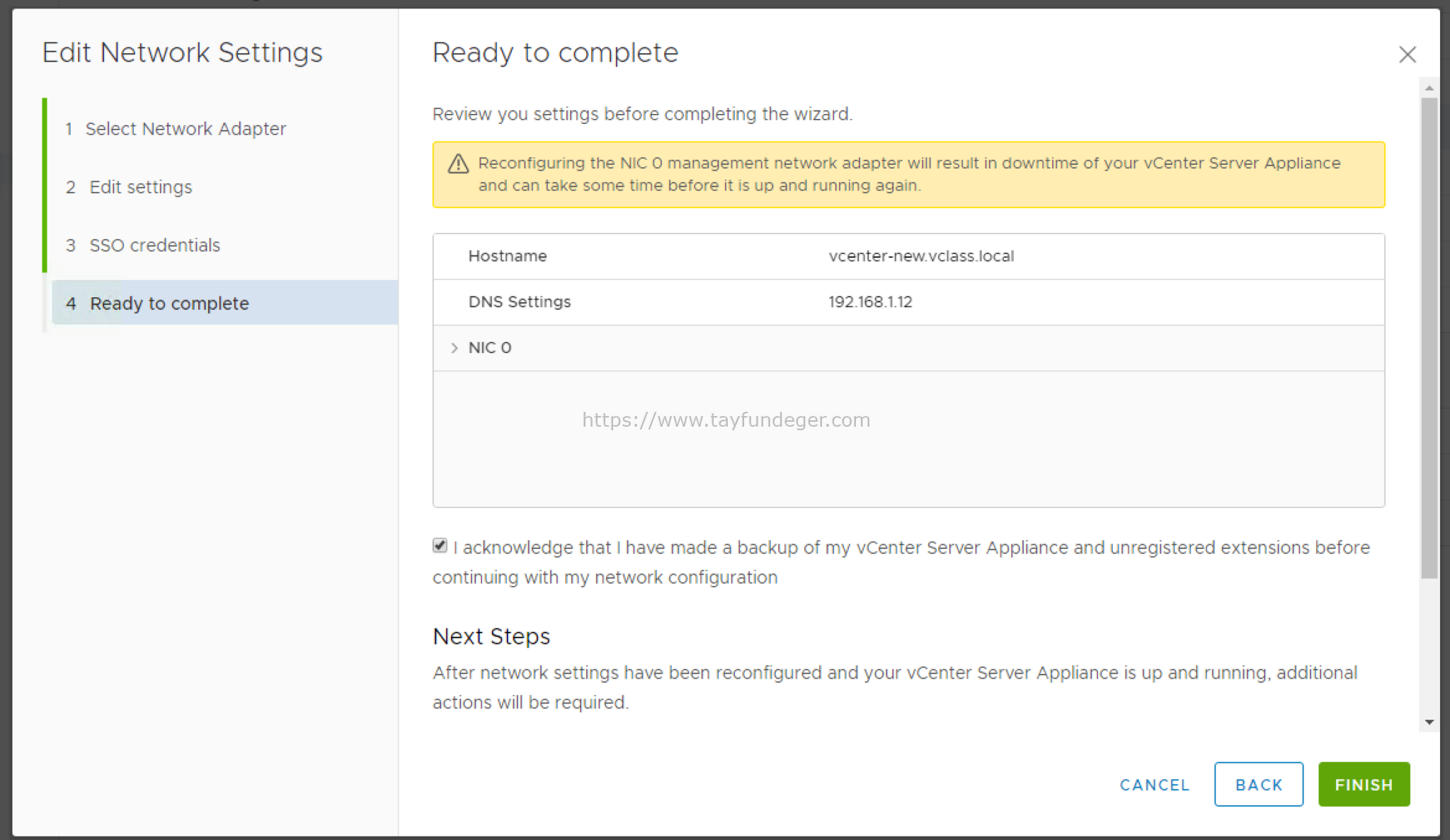 vCenter Server FQDN Nasıl Değiştirilir? | VMware Virtualization Blog