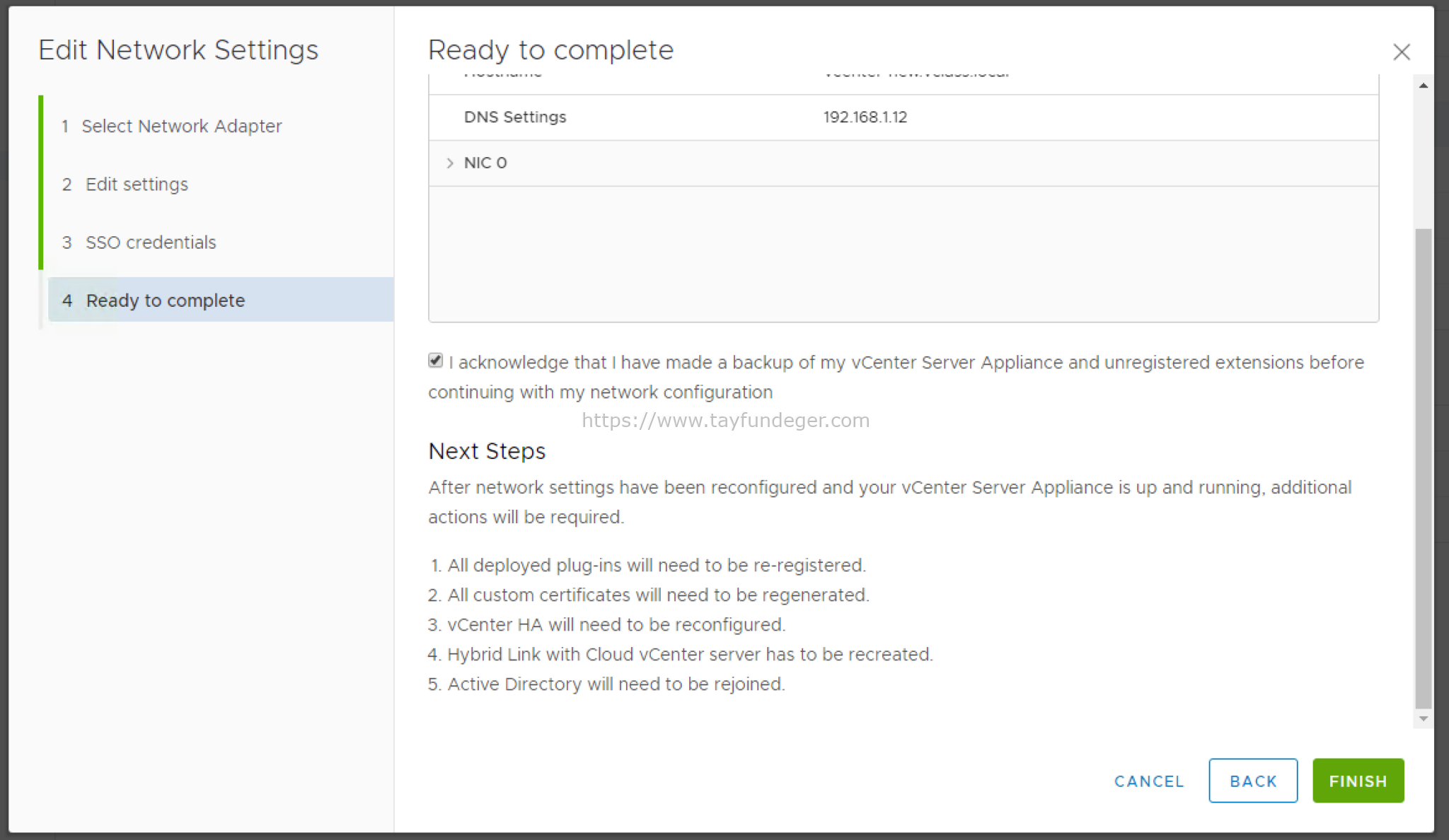 vCenter Server FQDN Nasıl Değiştirilir? | VMware Virtualization Blog