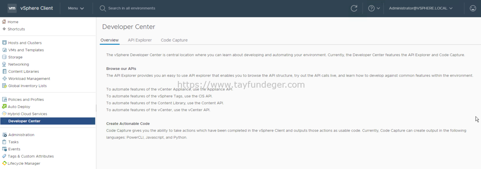 Developer Center Nedir? | VMware Virtualization Blog
