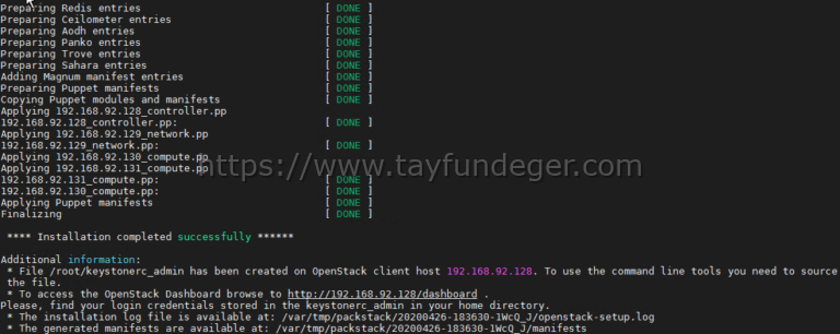 Multi Node Openstack Kurulumu Vmware Virtualization Blog