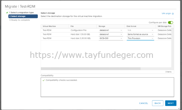 RDM to VMDK Convert | VMware Virtualization Blog