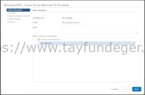 VM Template Versioning Nedir? | VMware Virtualization Blog