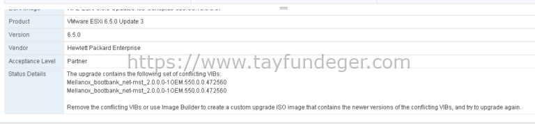 ESXi Upgrade VIB Error | VMware Virtualization Blog
